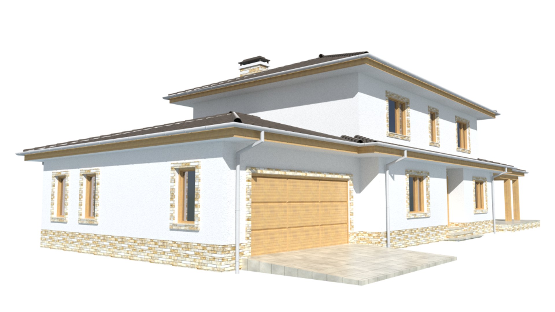 Z74 House 3d Model