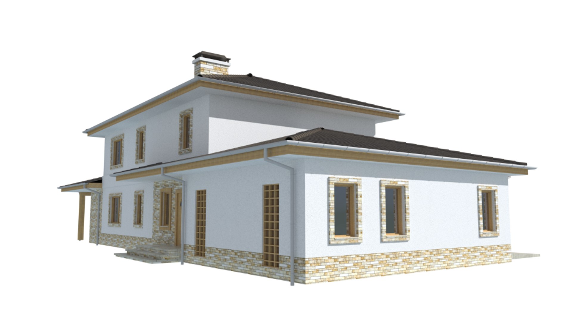 Z74 House 3d Model