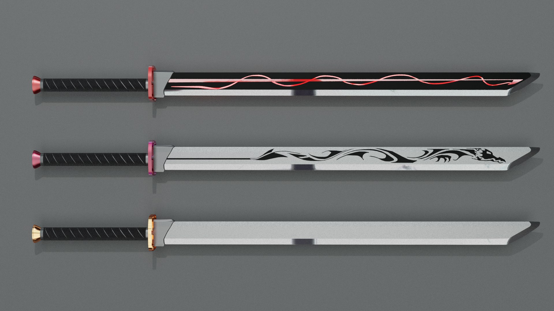 QING Sword Complete 3D Model - TurboSquid 1802907