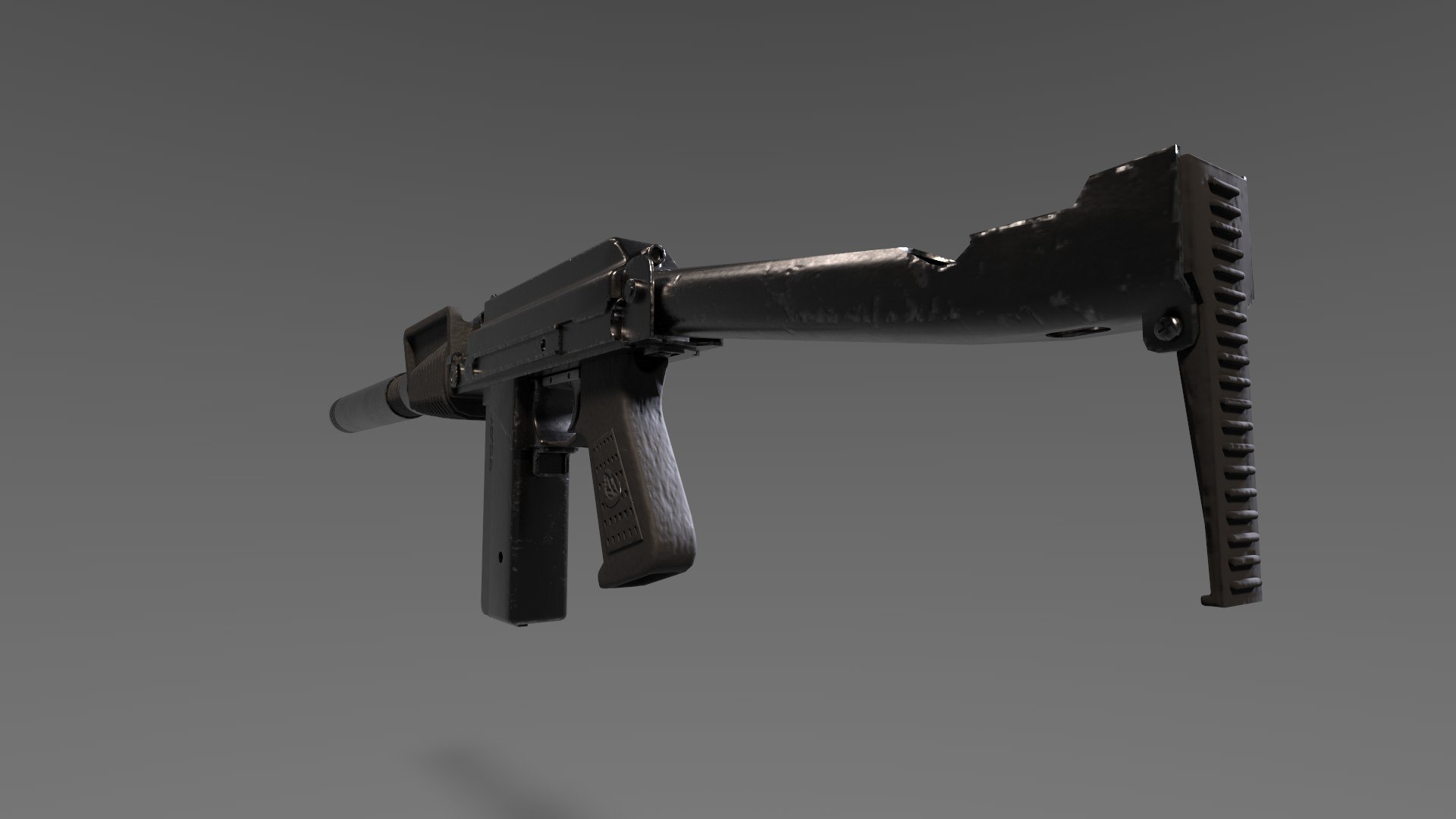 Low-poly Model Of Rifle 9A-91 With Silencer 3D Model - TurboSquid 1769865