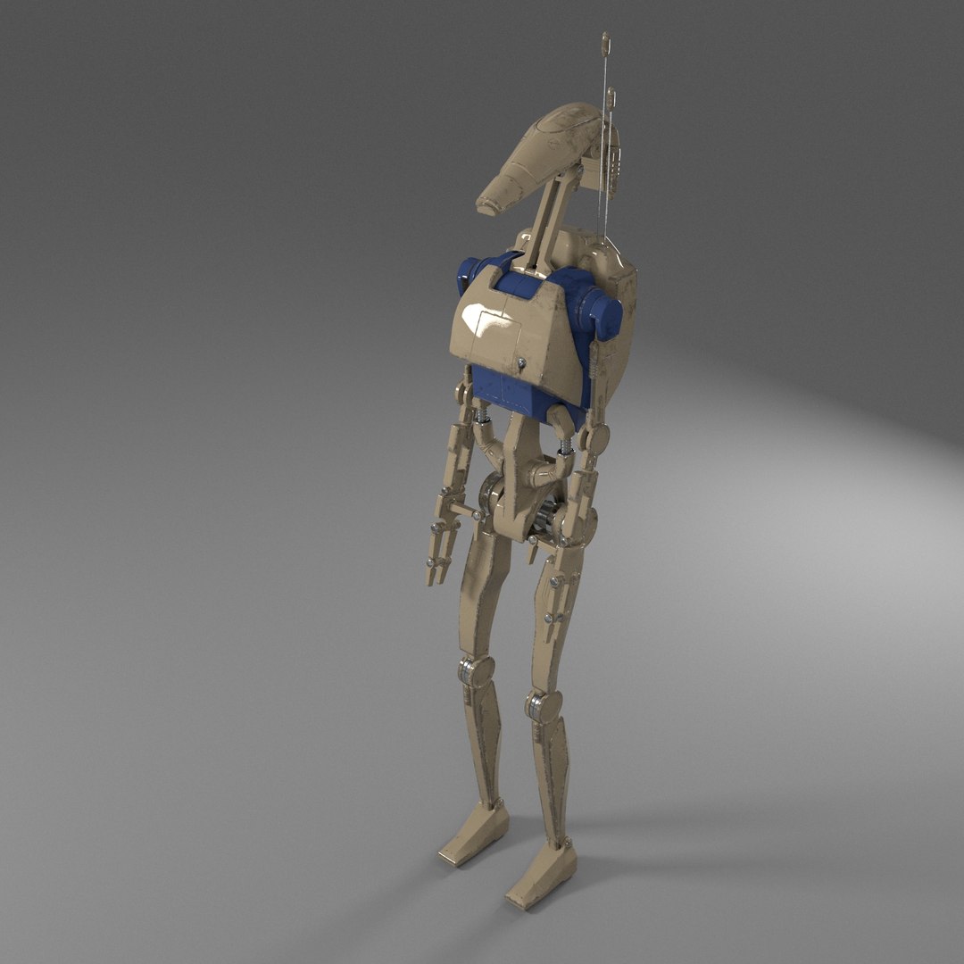 3D Droid Star Wars Model - TurboSquid 1432146