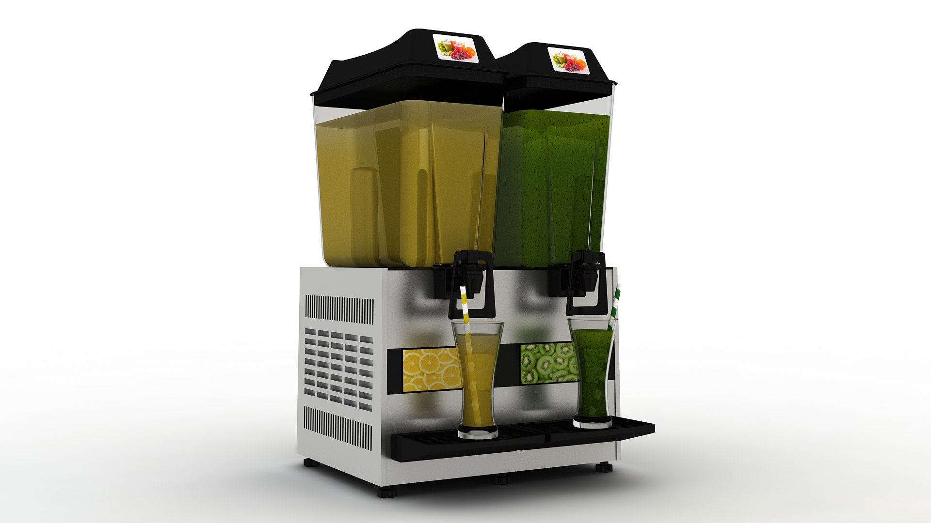 Realistic juice dispenser model - TurboSquid 1578213