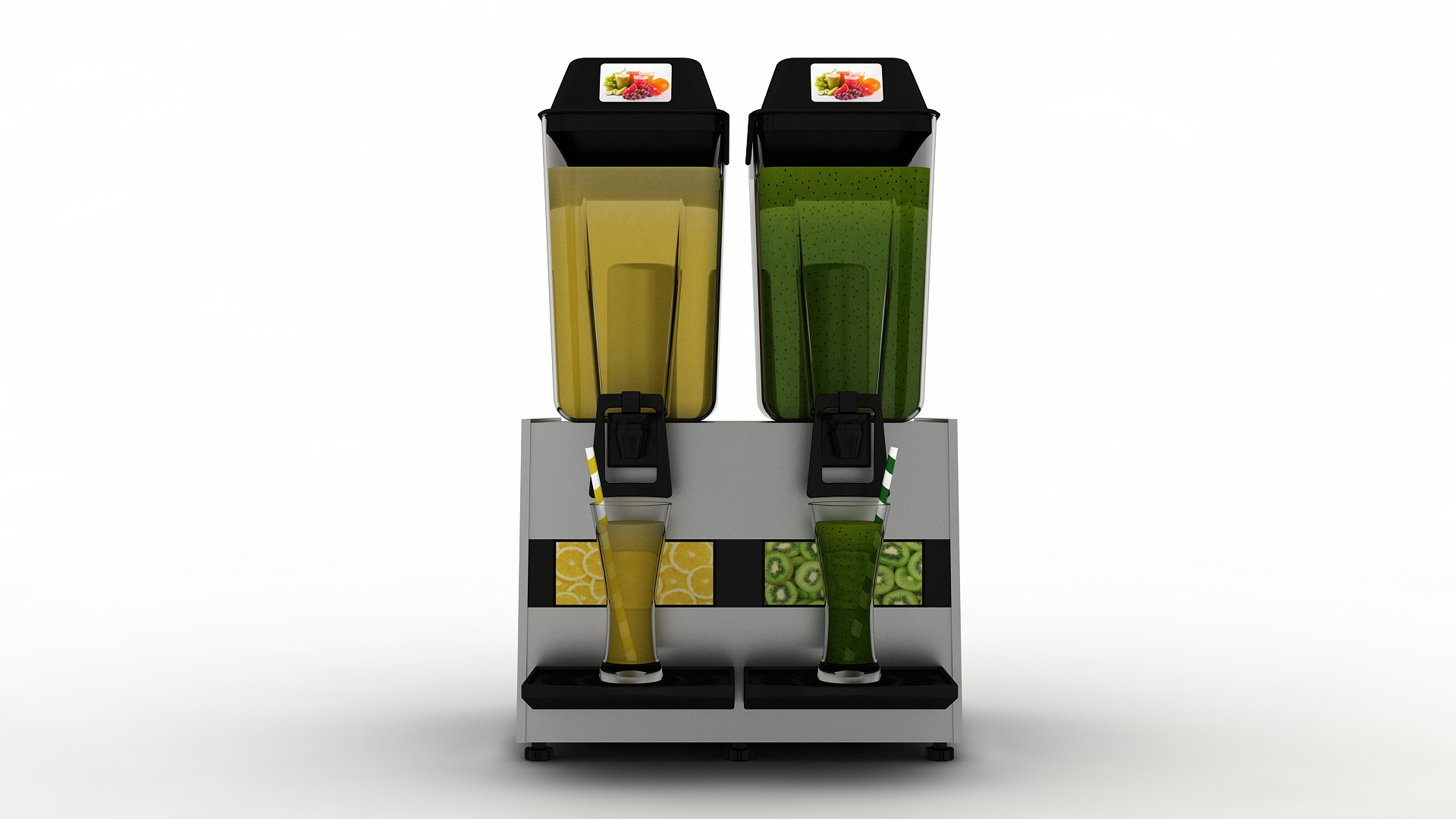 Realistic juice dispenser model - TurboSquid 1578213