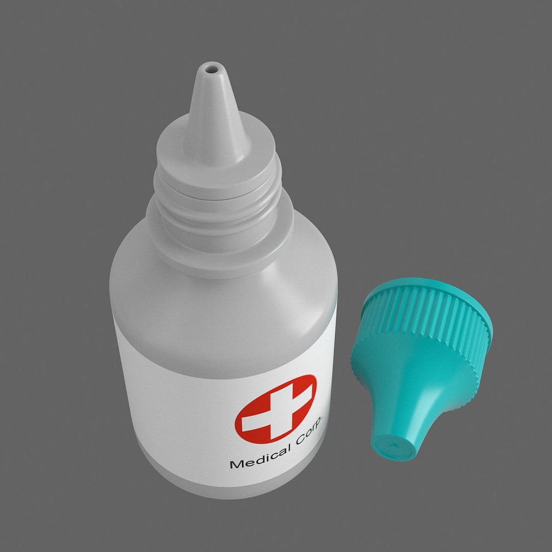 3d Medical Bottle