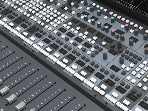3D solid state logic ssl model - TurboSquid 1575899