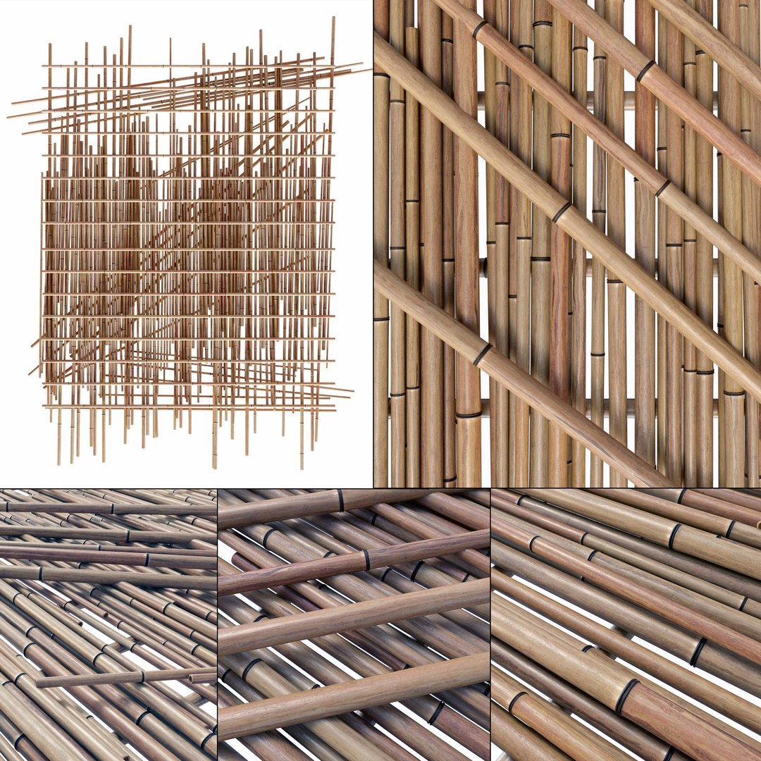 Branch bamboo decor 3D model - TurboSquid 1651452