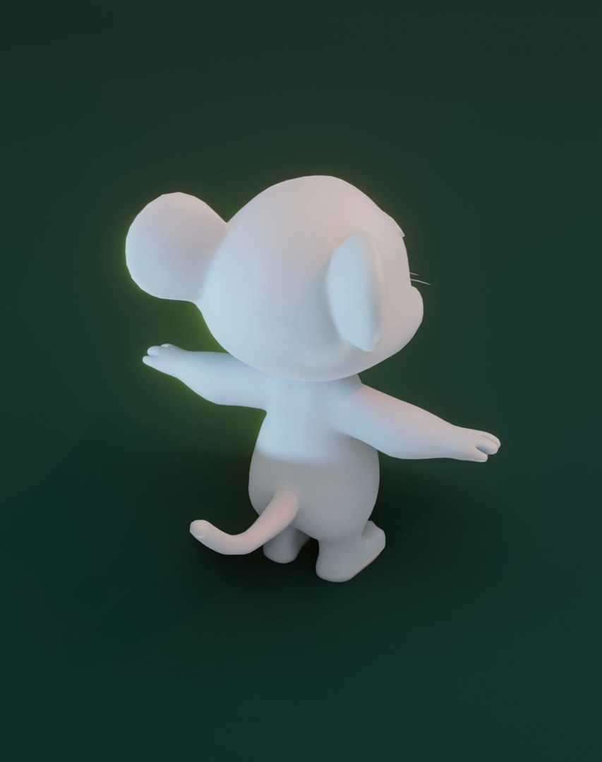 Cartoon Tiger Rigged Base Mesh 3D Model - TurboSquid 1813978