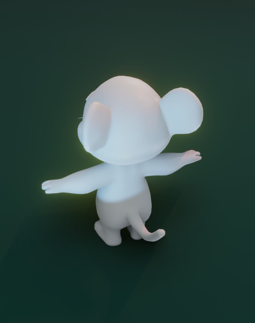 Cartoon Tiger Rigged Base Mesh 3D Model - TurboSquid 1813978