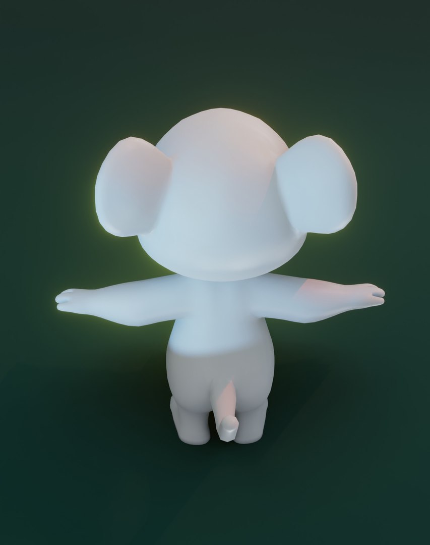 Cartoon Tiger Rigged Base Mesh 3D Model - TurboSquid 1813978