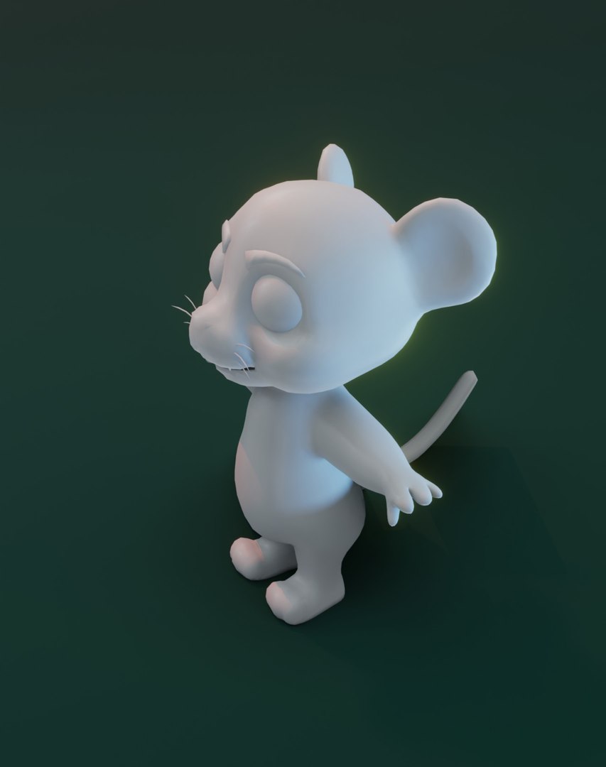 Cartoon Tiger Rigged Base Mesh 3D Model - TurboSquid 1813978