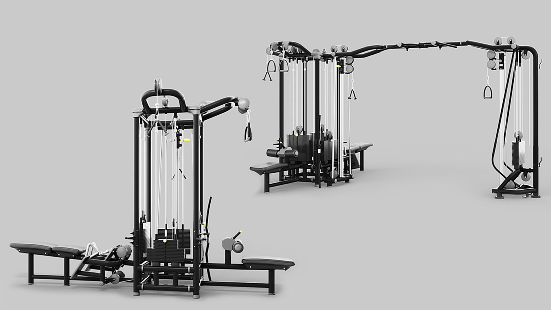 Cable Stations Range 3D - TurboSquid 2318948