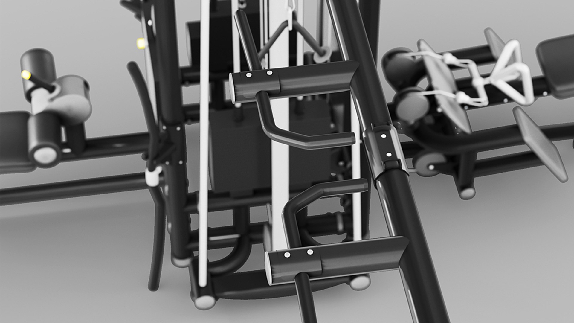 Cable Stations Range 3D - TurboSquid 2318948