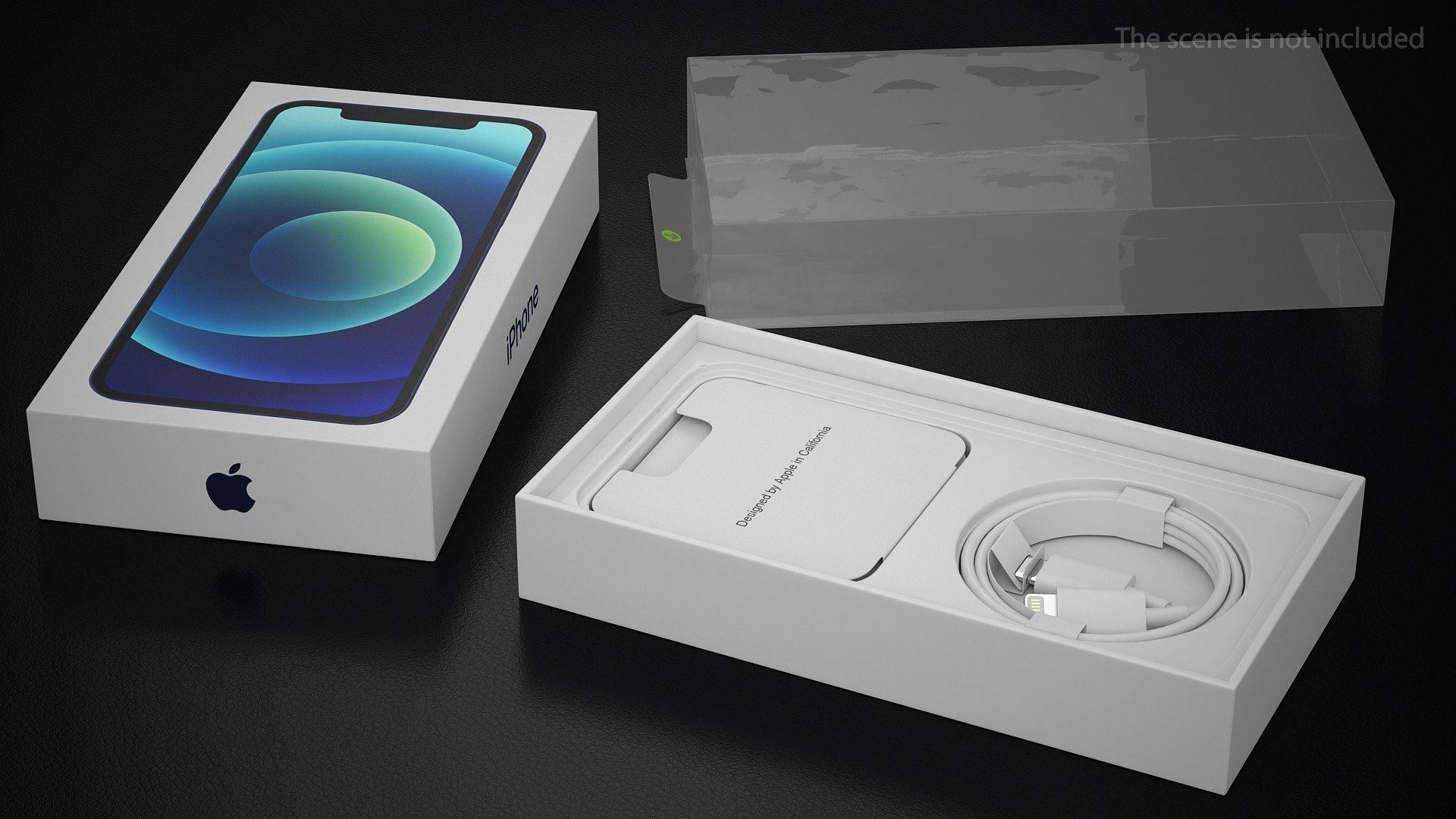 Iphone 12 Package Box Model - TurboSquid 1693725