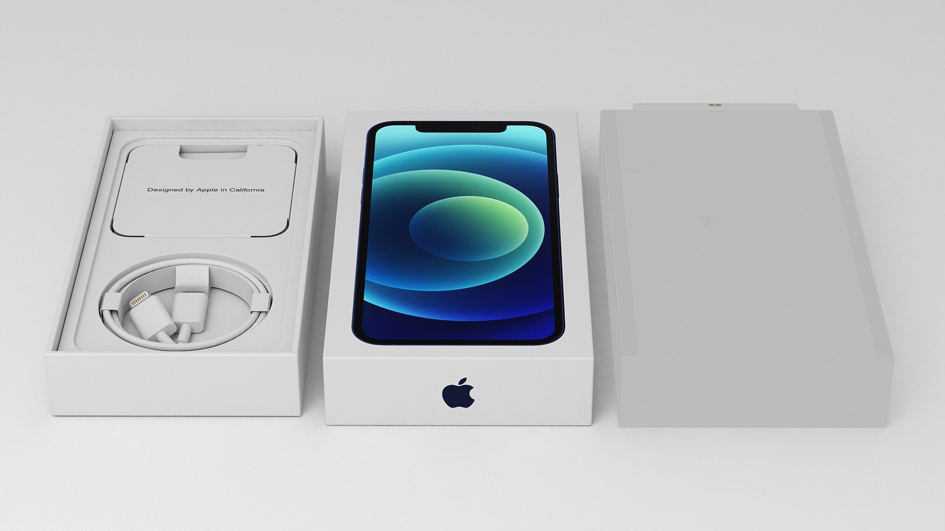 Iphone 12 package box model - TurboSquid 1693725