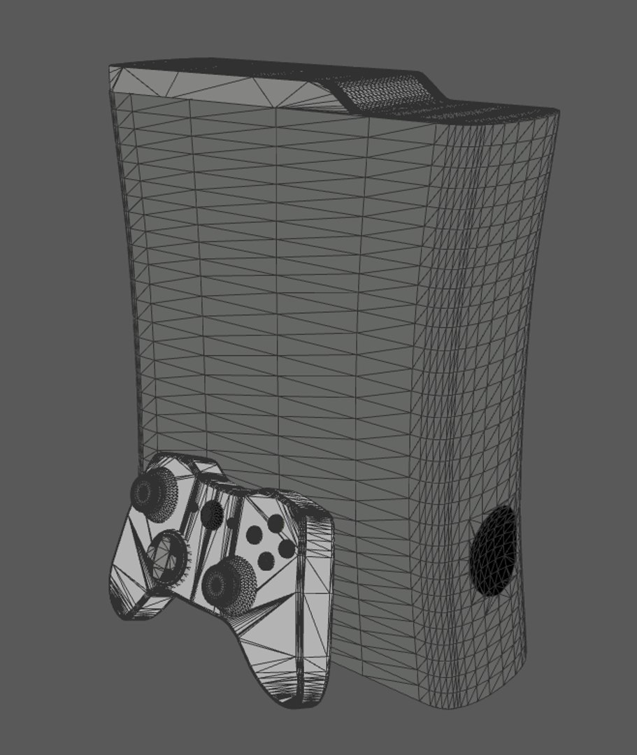 Xbox 360 3d Model