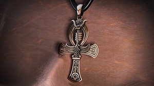 Jewelry slavic-aryan equilateral cross 3D - TurboSquid 1658592
