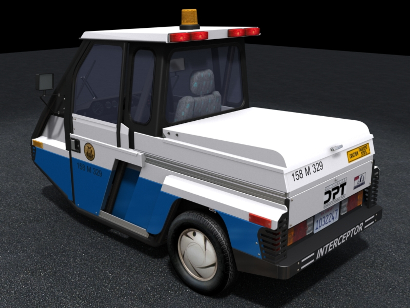 go-4 interceptor vehicle x
