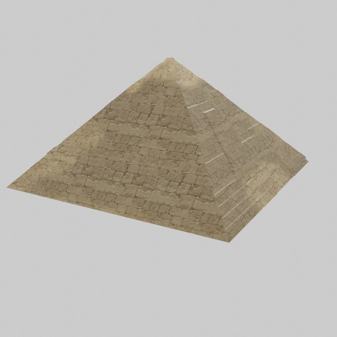 3D Low Poly Pyramid Game Ready Model - TurboSquid 1951746