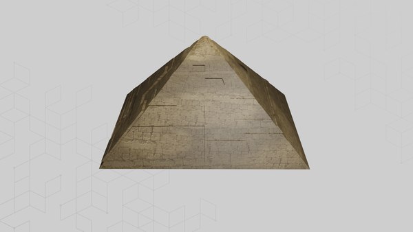 3D Low poly Pyramid game ready model - TurboSquid 1951746