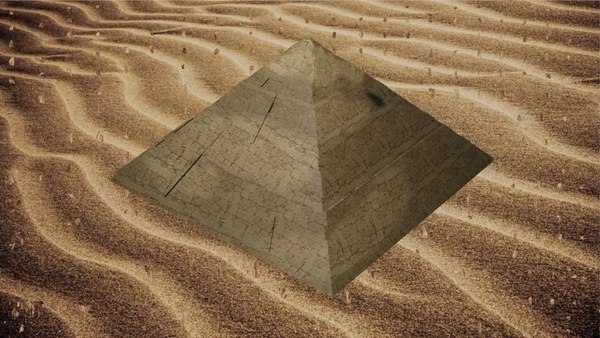 낮은 폴리 피라미드 게임 준비됨 3D 모델 - TurboSquid 1951746