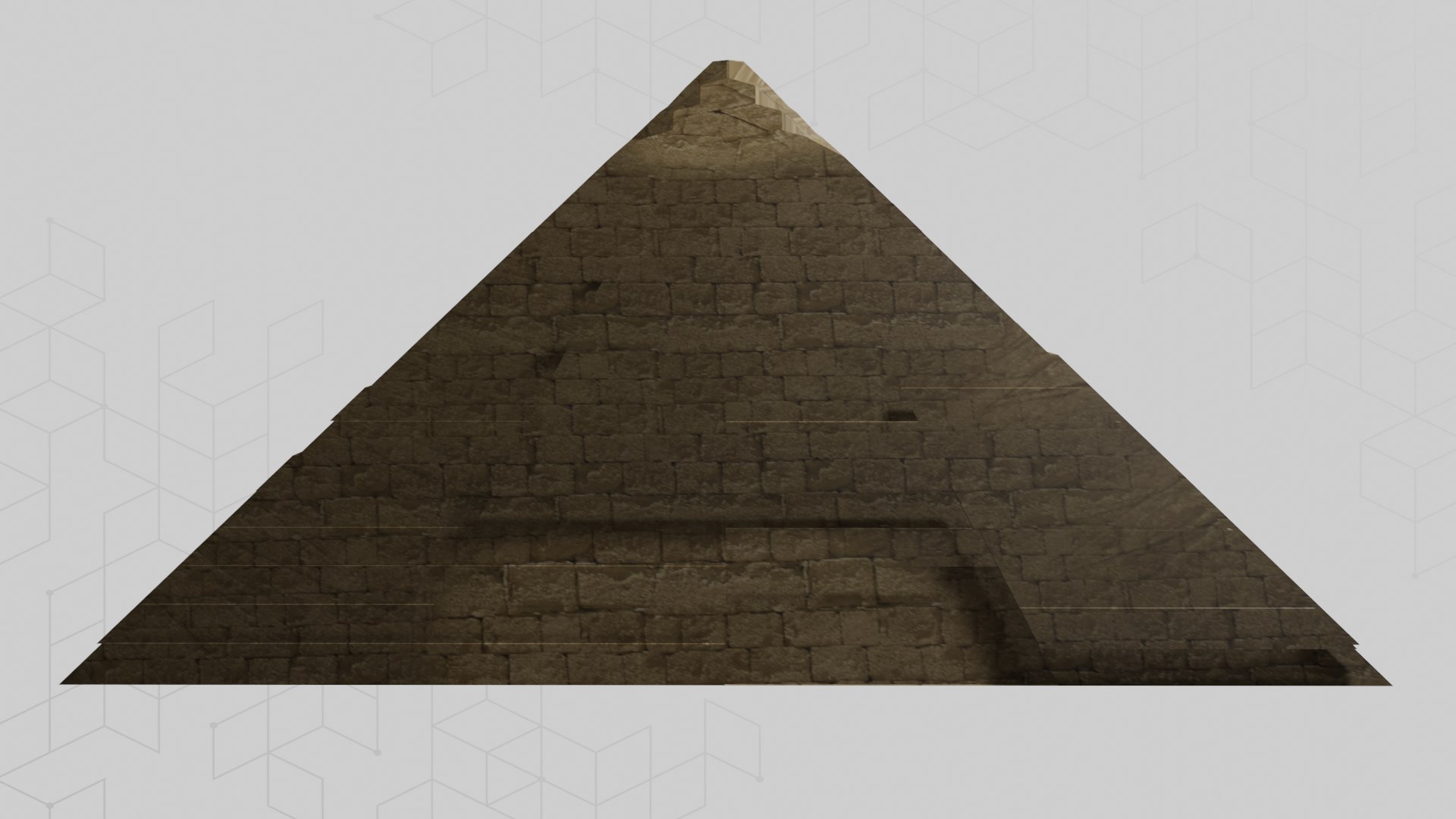 3D Low Poly Pyramid Game Ready Model - TurboSquid 1951746