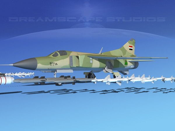Mikoyan MiG-23 3D Models for Download | TurboSquid