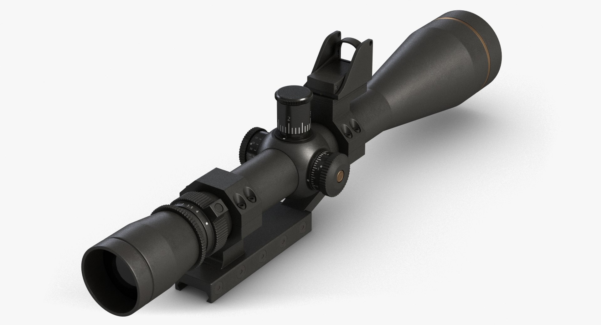 Rifle Optical Scope 4 3D Model - TurboSquid 1347490