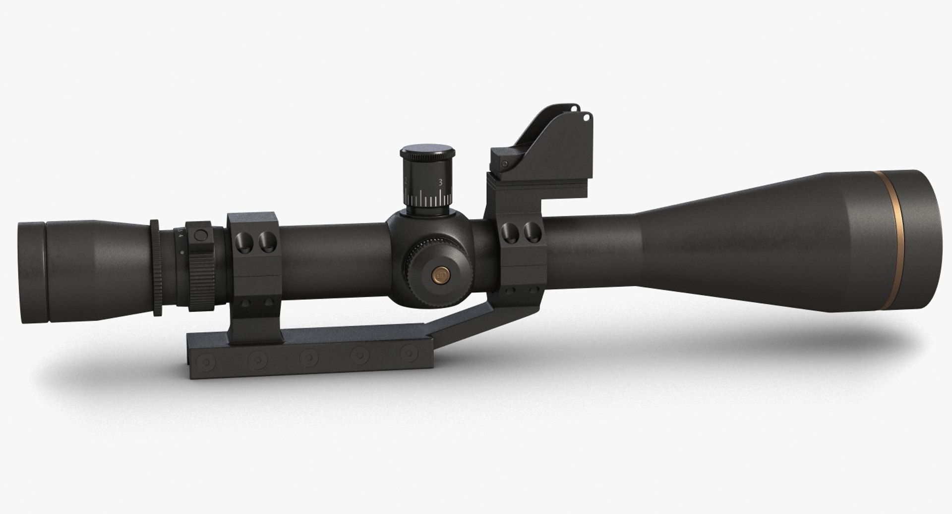 Rifle Optical Scope 4 3D Model - TurboSquid 1347490