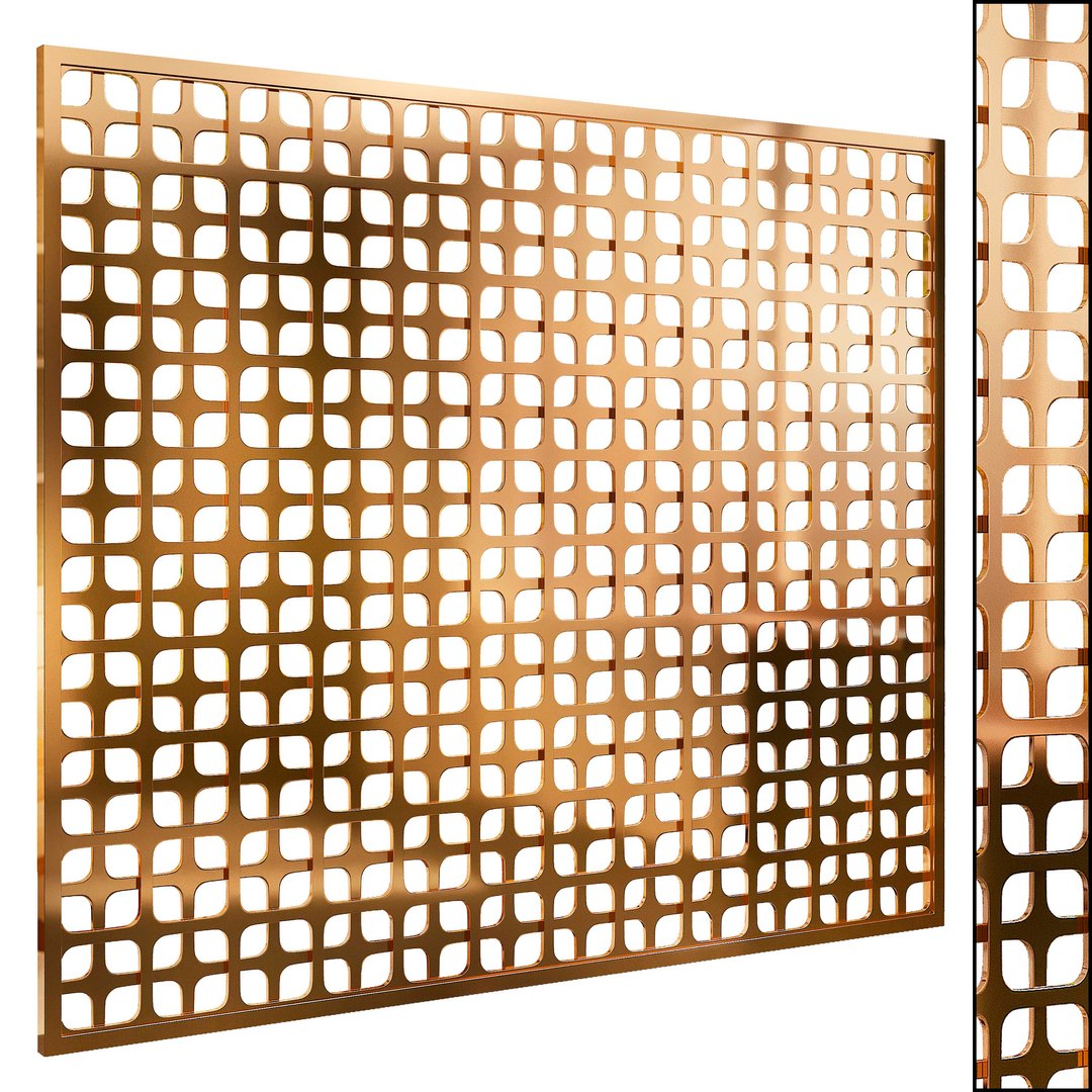 Decorative Partition Set 49 Model - TurboSquid 1557490