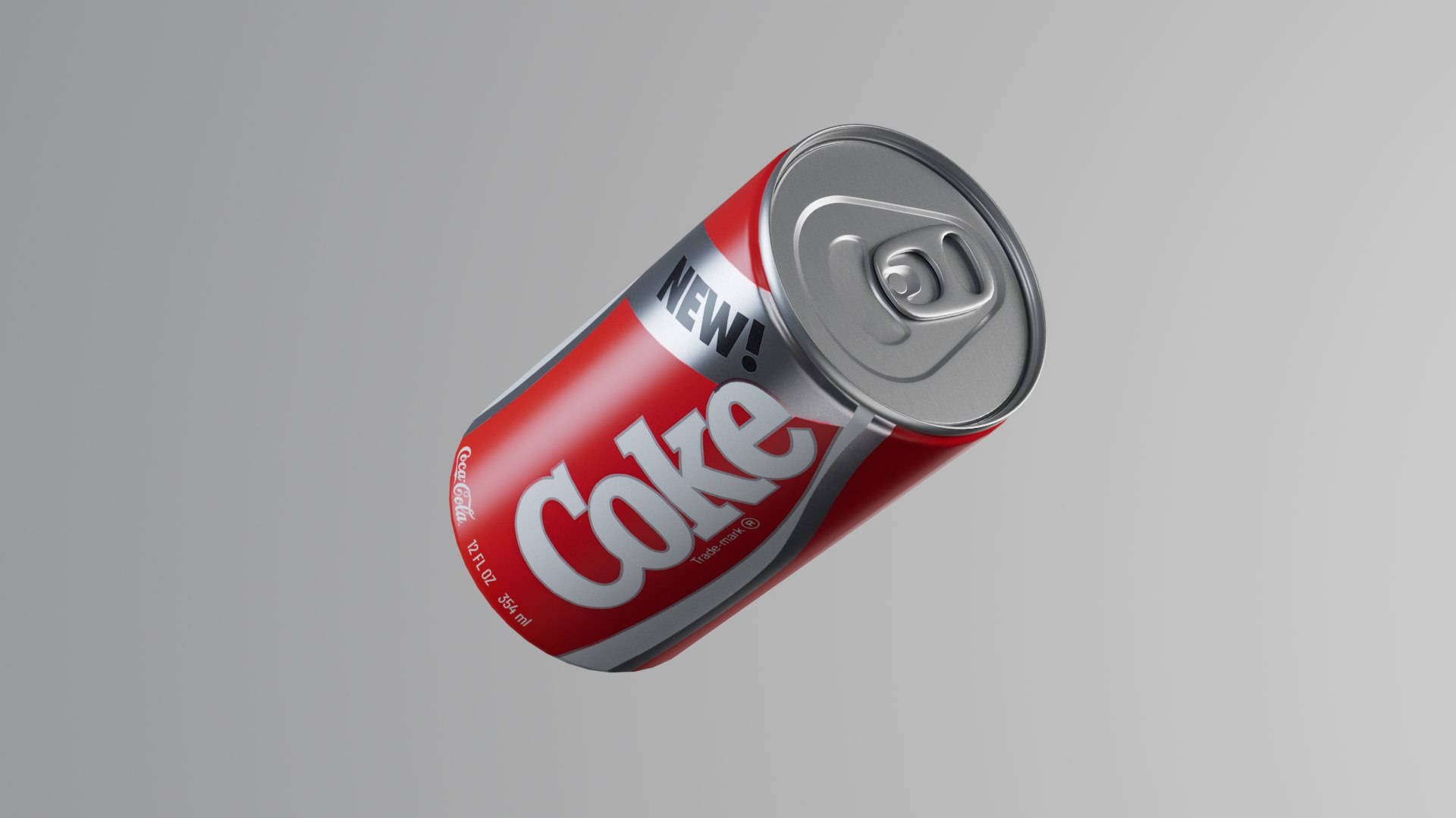 3D Coca Cola Can 80s - TurboSquid 2301323