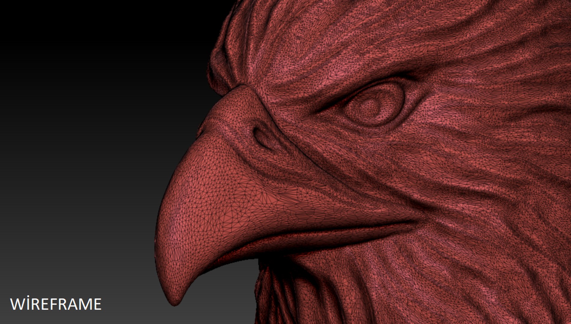 3D Eagle Man Bust - TurboSquid 1942501