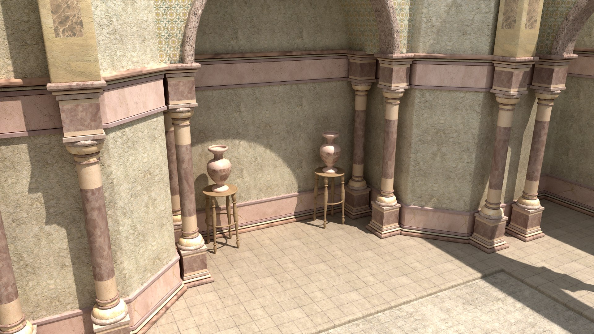 Arabic Palace 3D - TurboSquid 1579292