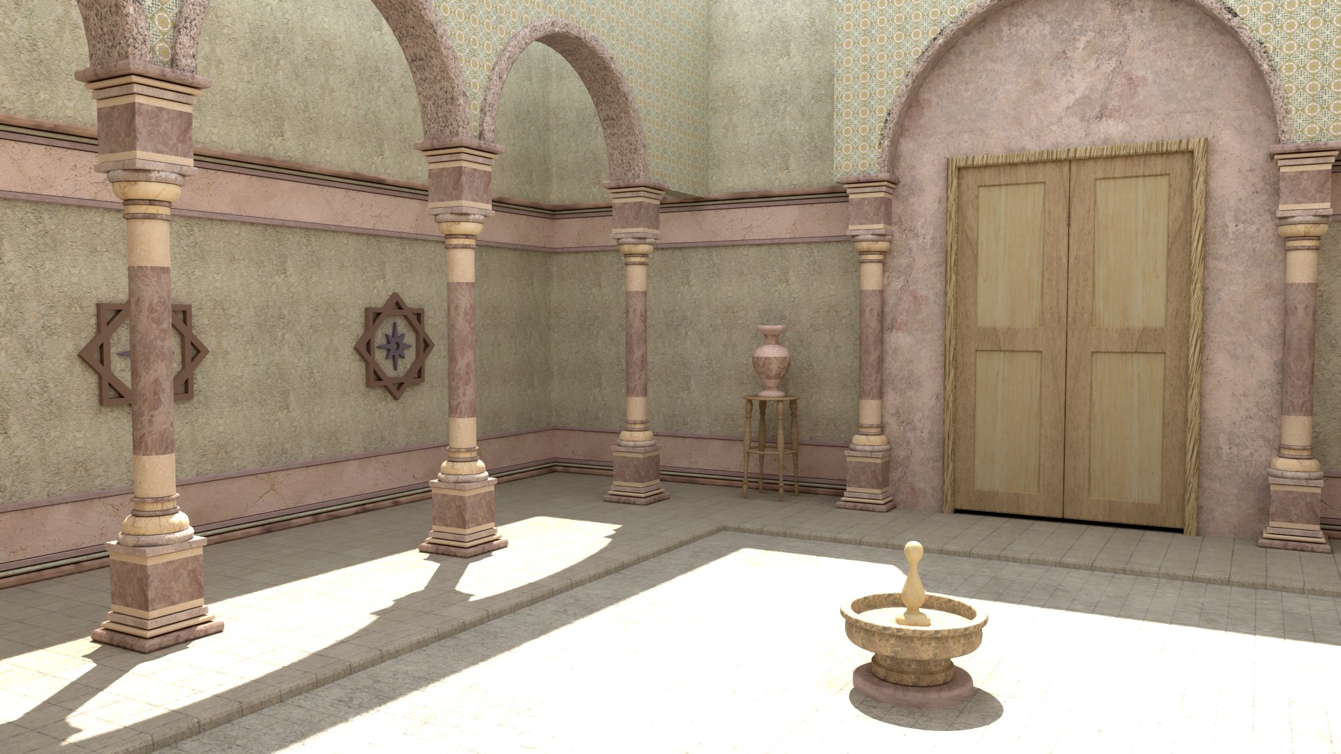 Arabic Palace 3D - TurboSquid 1579292