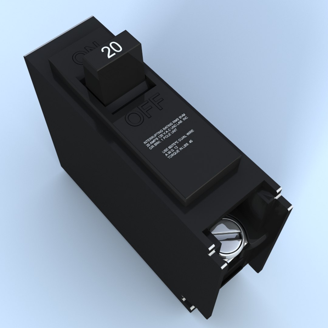 Circuit Breaker 3d Model