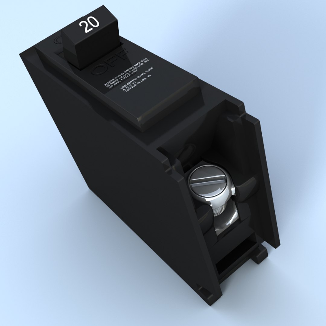 Circuit Breaker 3d Model