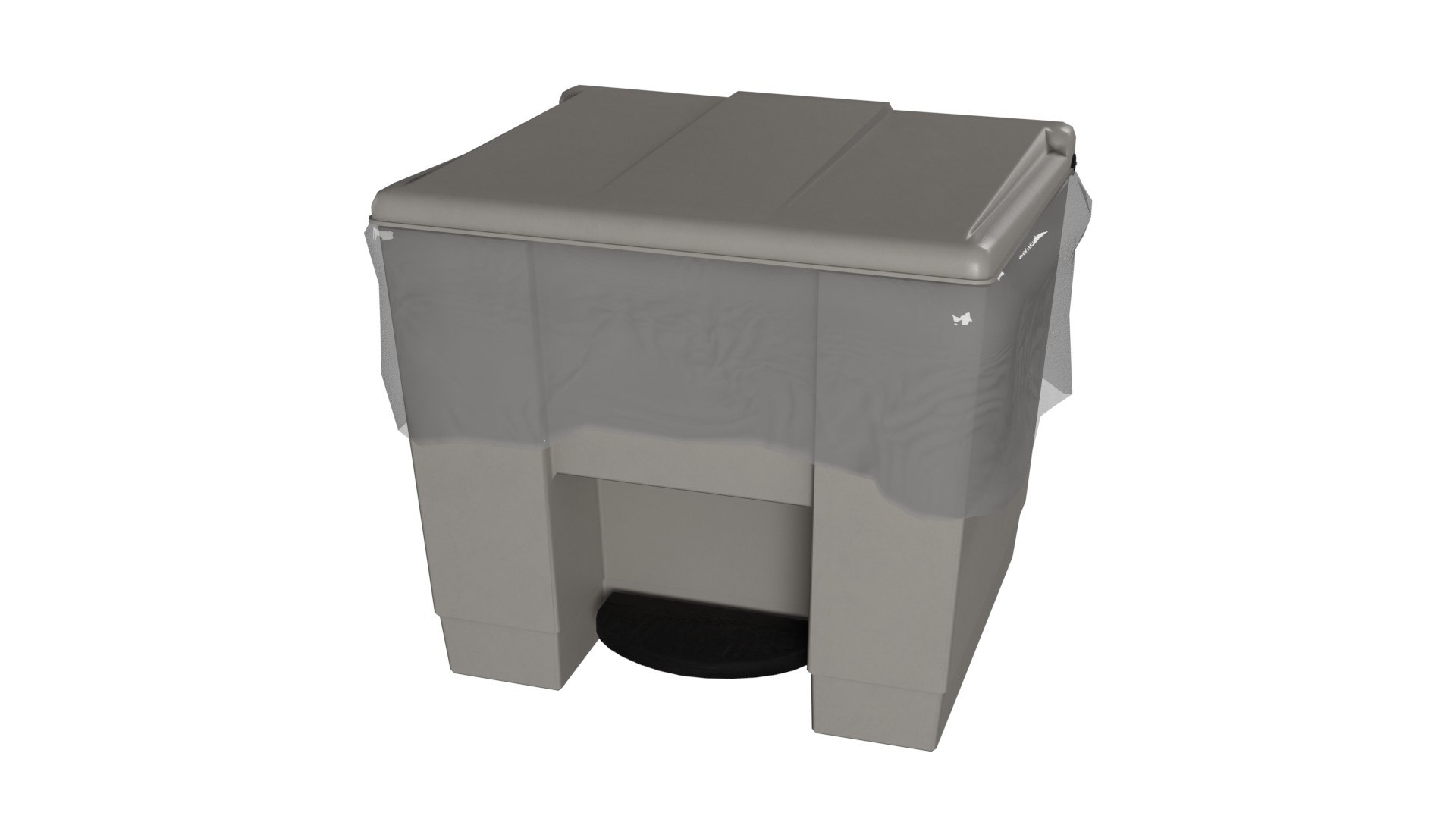 3D Wastebin - TurboSquid 2241549