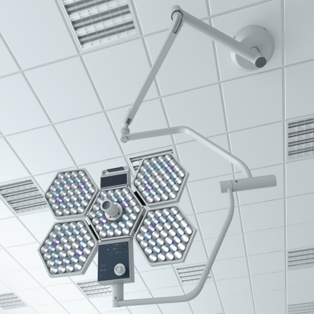 Medical Surgical Lighting 3D Model - TurboSquid 1217001