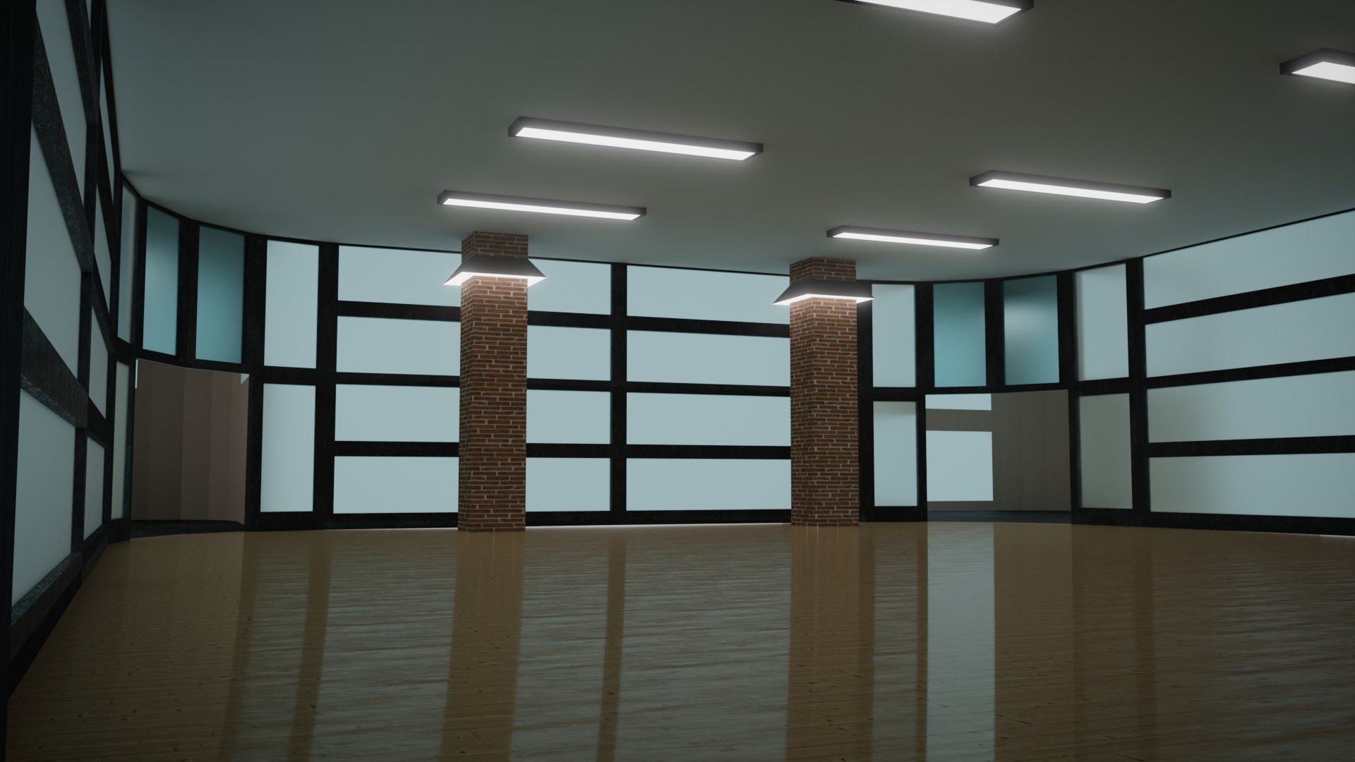 3D Model Single Storey Office - TurboSquid 2081382