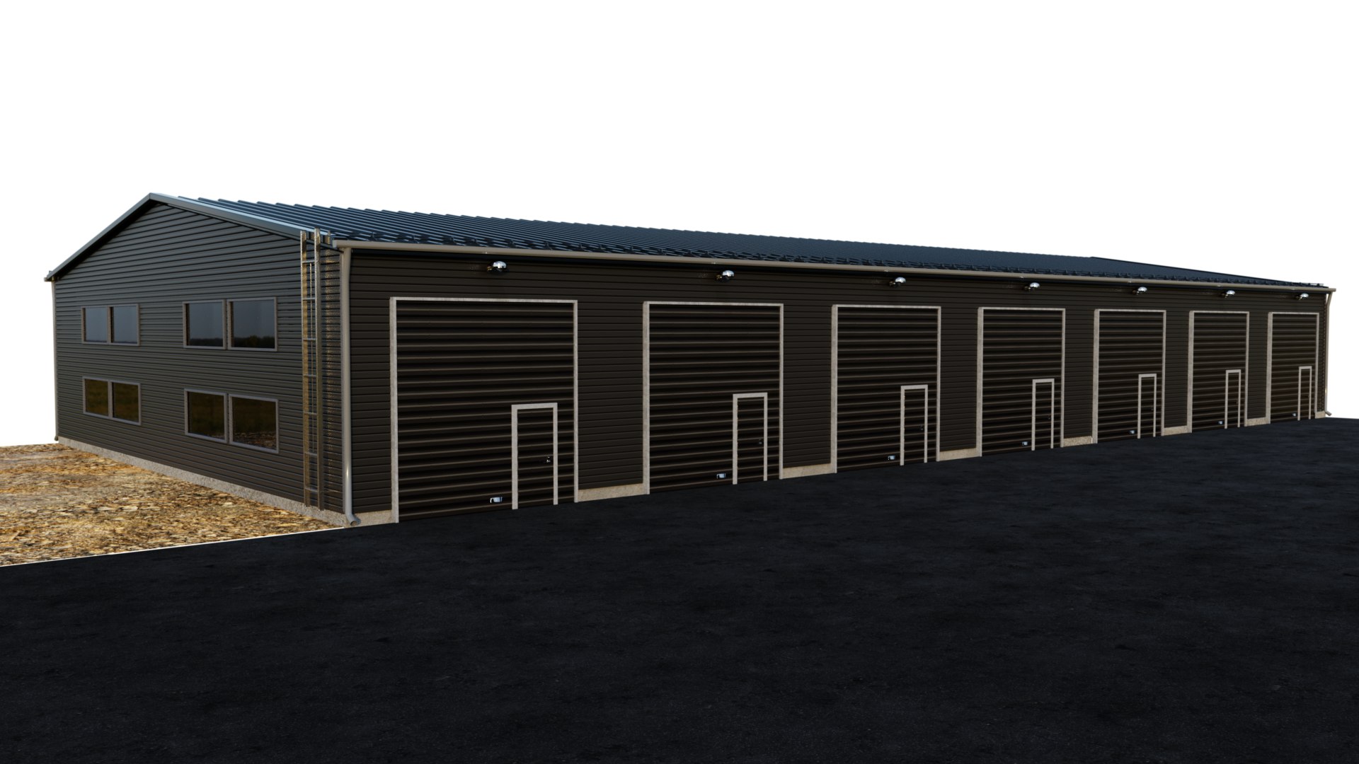 3D Model Modern Warehouse - TurboSquid 2019241