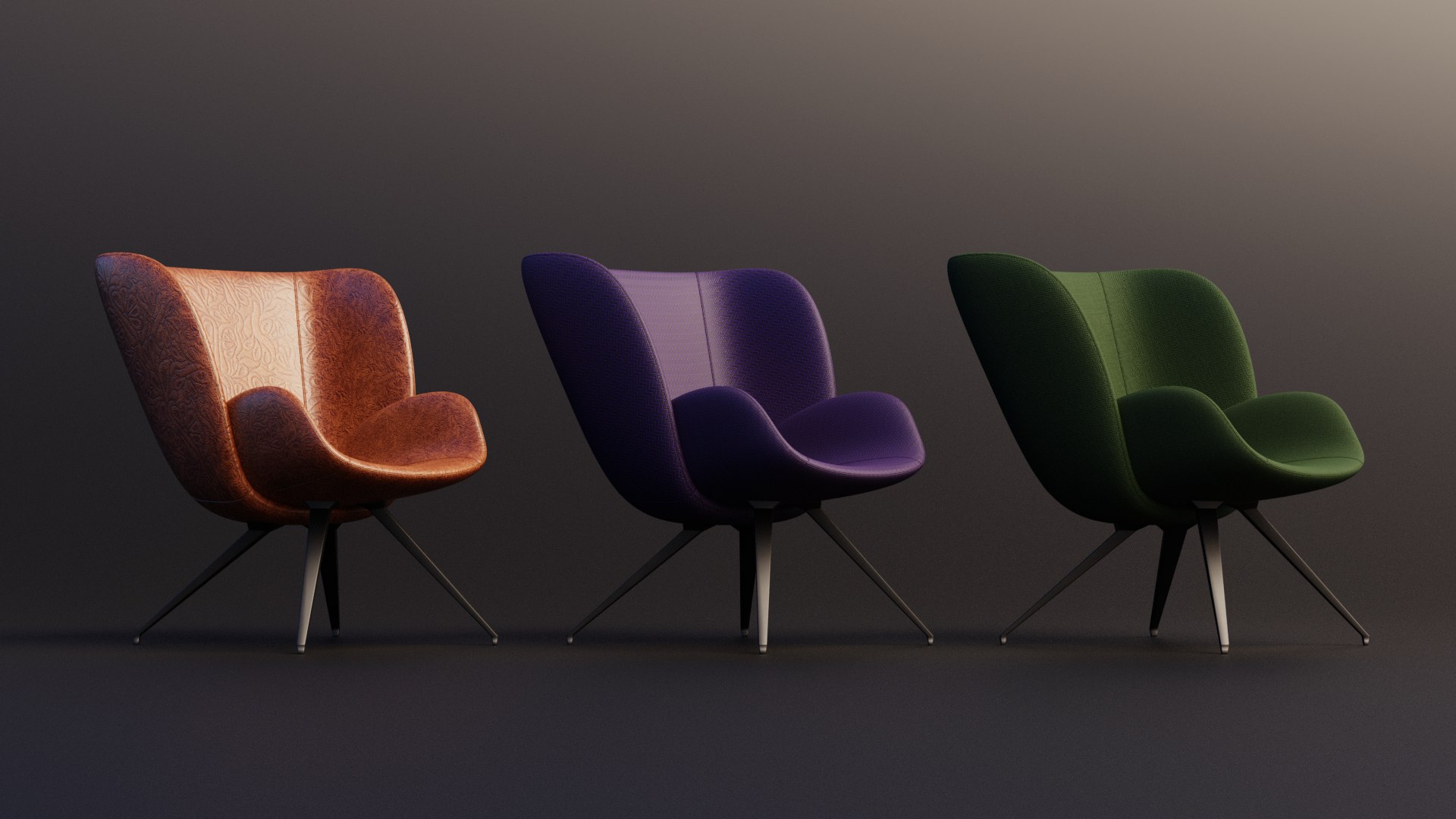 3D Model Luxurious Chairs - TurboSquid 1961743