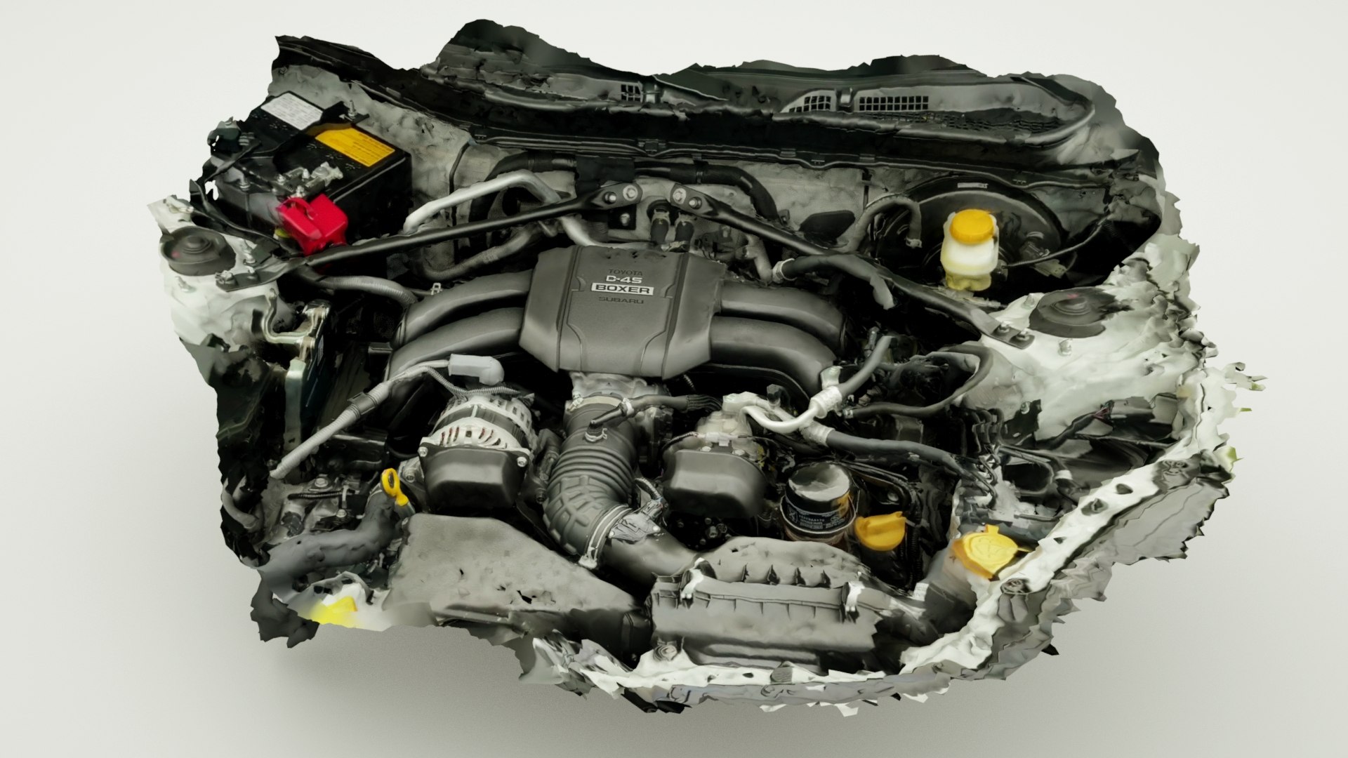 2022 Toyota GR86 Engine 3D Model - TurboSquid 1903996