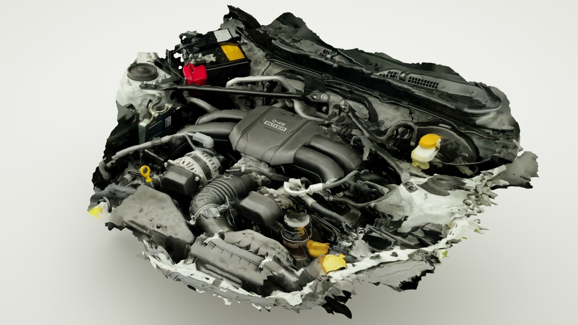 2022 Toyota GR86 Engine 3D Model - TurboSquid 1903996