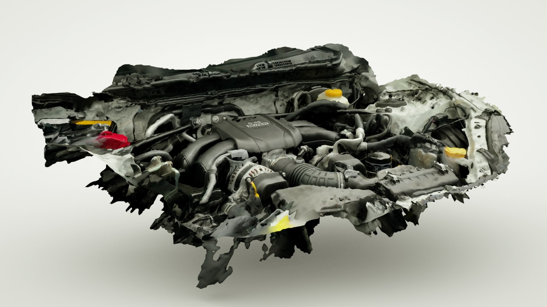 2022 Toyota GR86 Engine 3D Model - TurboSquid 1903996
