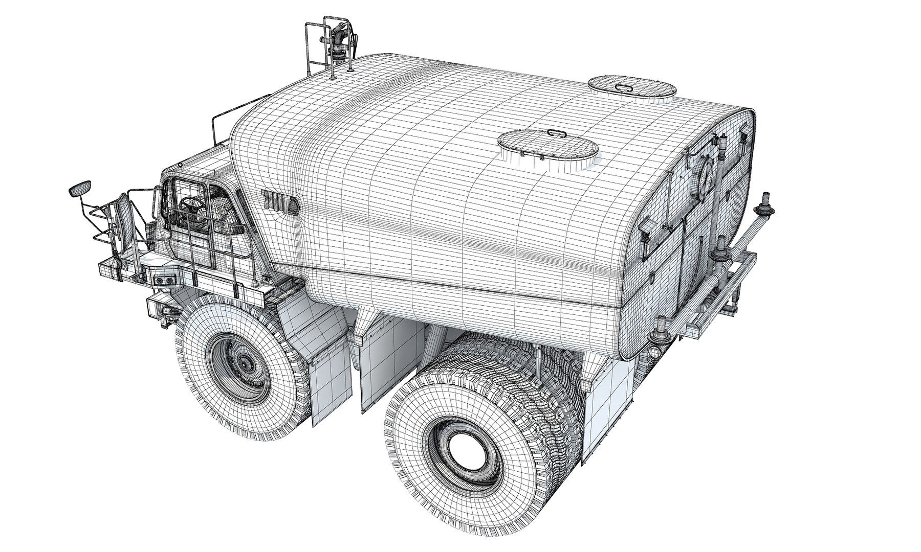 3D model Off Highway Water Truck - TurboSquid 2012080