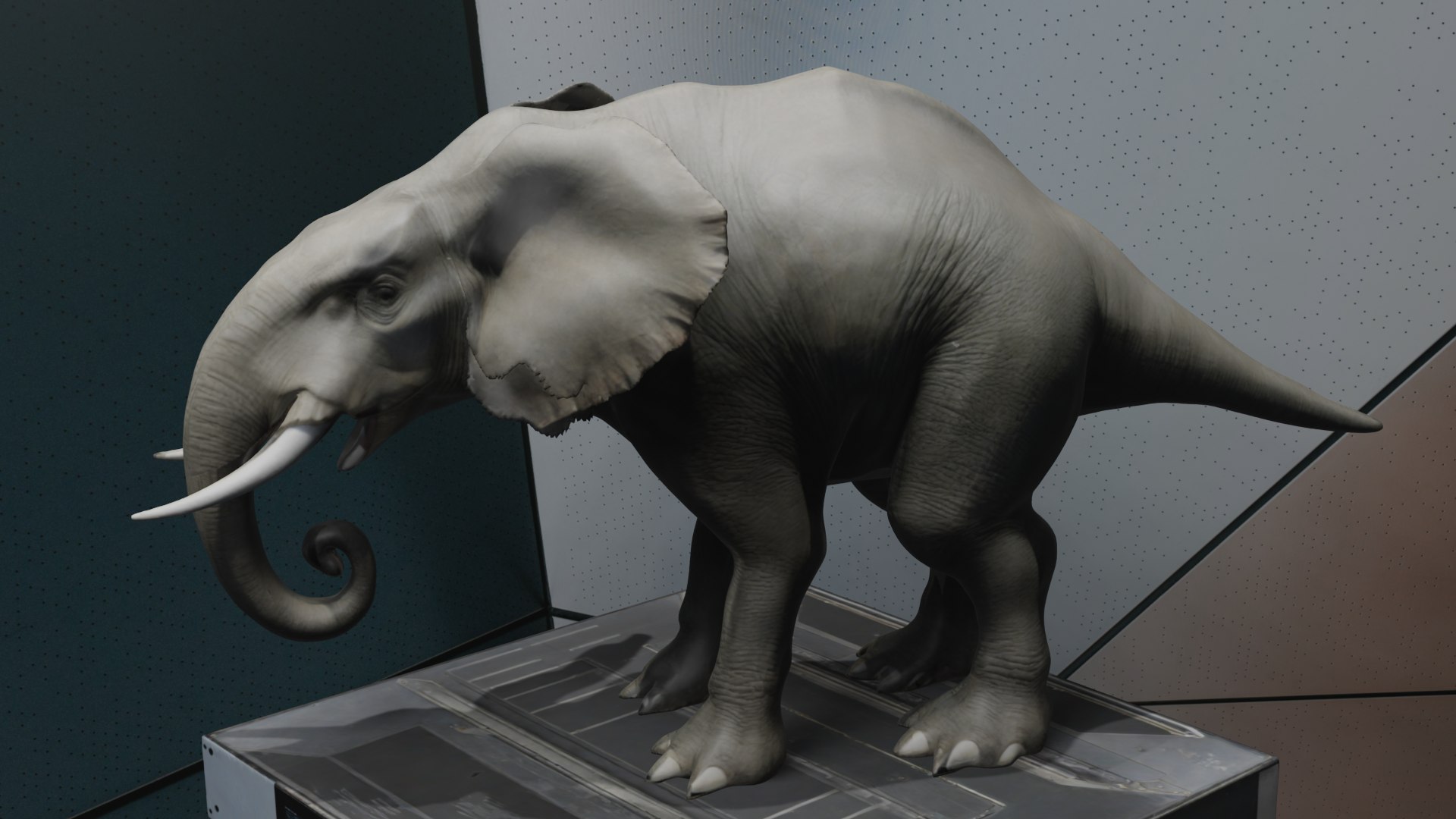 3D Elephosaurus - TurboSquid 2325014