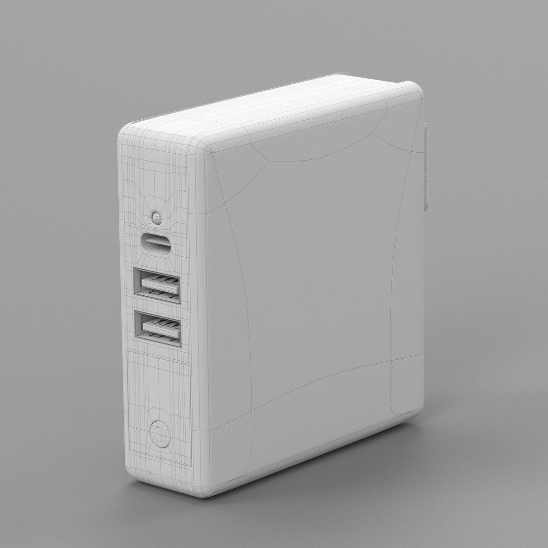 3D USB Power Adapter Model - TurboSquid 2259128
