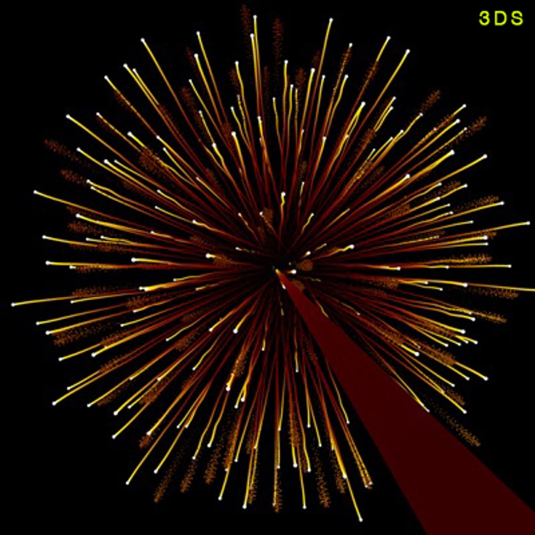 Fireworks 3d Model