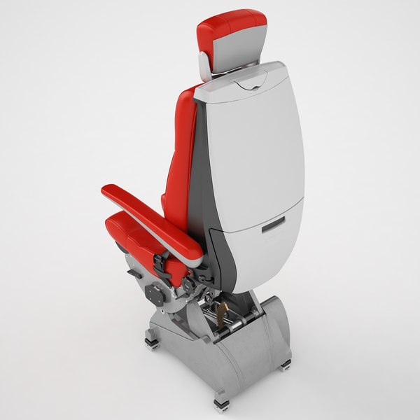 3D airplane pilot chair - TurboSquid 1270769