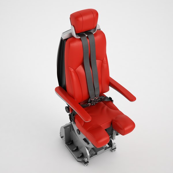 3D airplane pilot chair - TurboSquid 1270769
