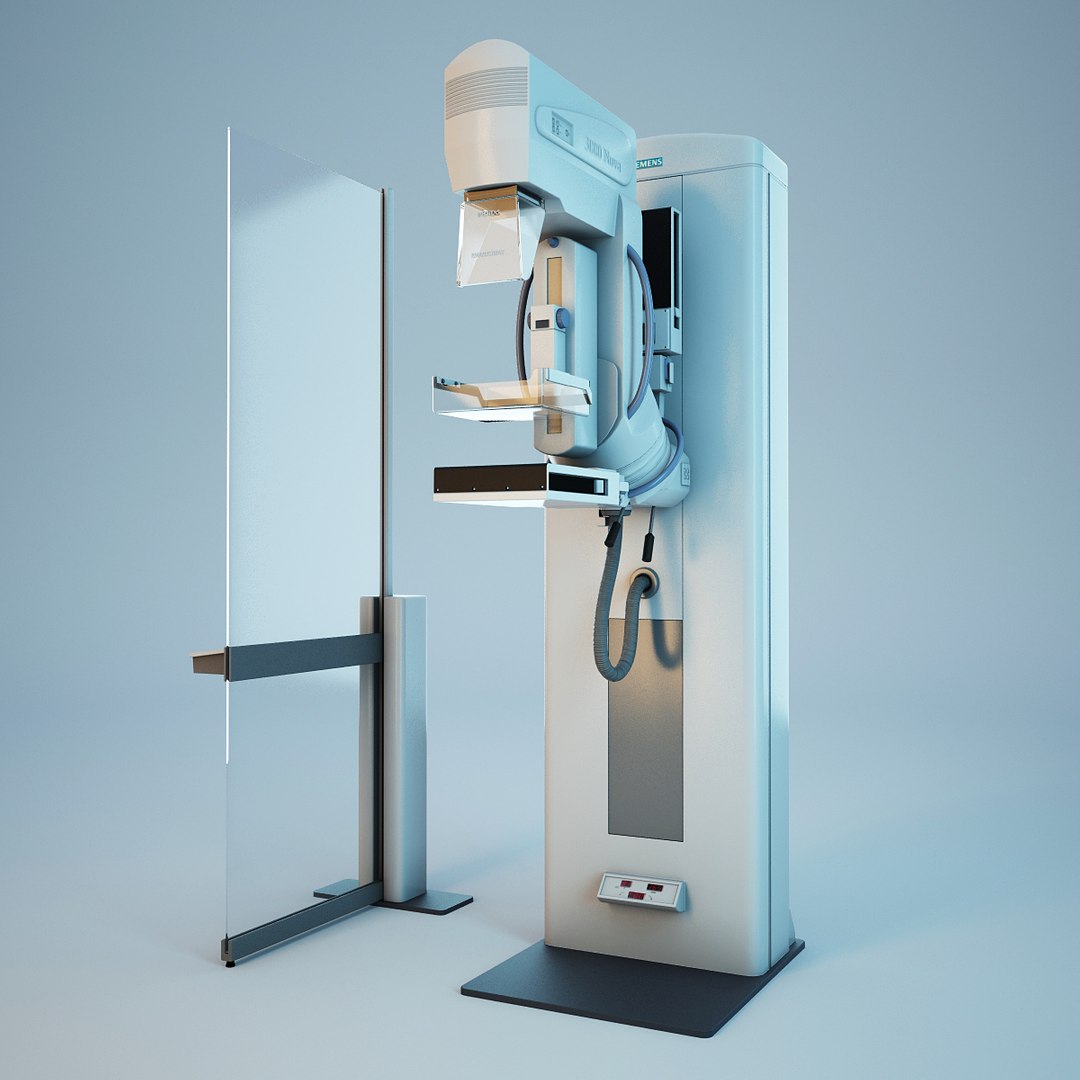 3d Model Mammography Siemens Mammomat Nova